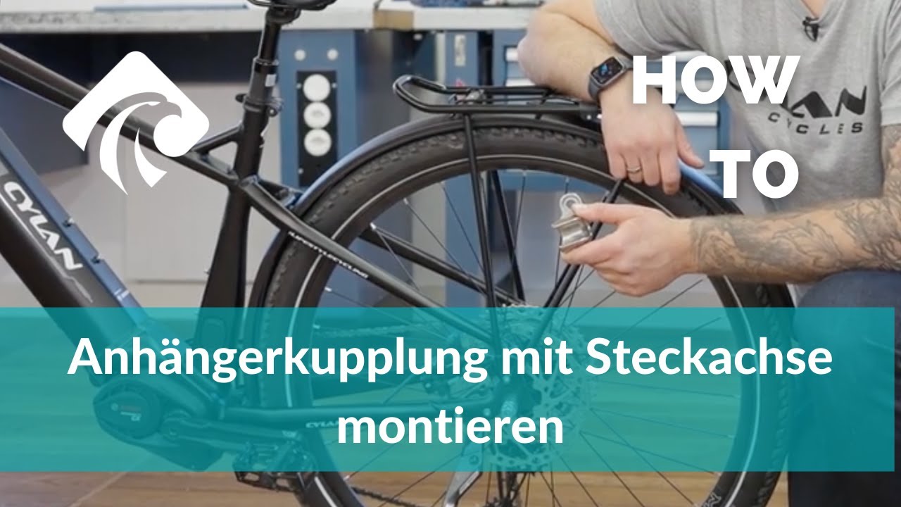 Anhängerkupplung mit Steckachse montieren – CYLAN