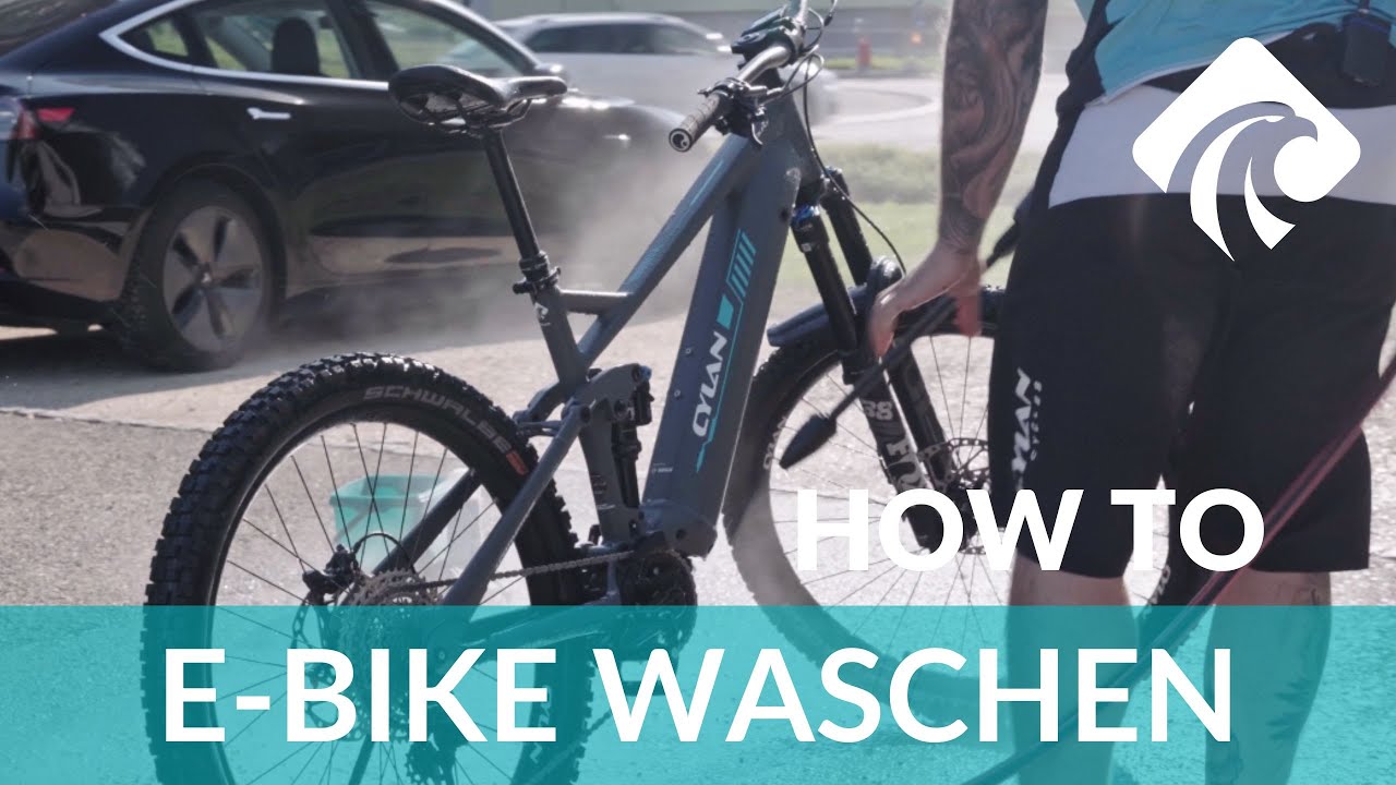 Wie man ein E-Bike richtig pflegt und wäscht – CYLAN